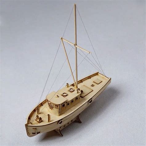 Wooden Sailing Boat Model Diy Kits Ship Assembly 130 Scale Decoration