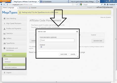 how to get invitation codes of megatypers easy captcha jobs