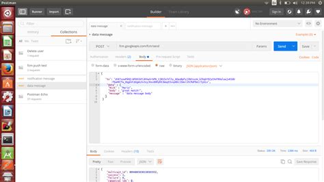Android Unable To Send Data Message Using Firebase Console Stack