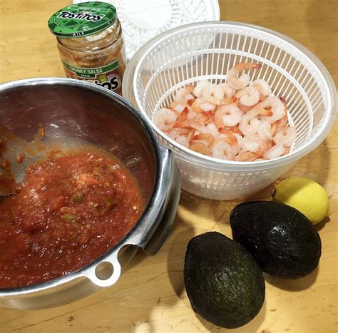 멕시코의 맛~~~ 새우칵테일 만들기