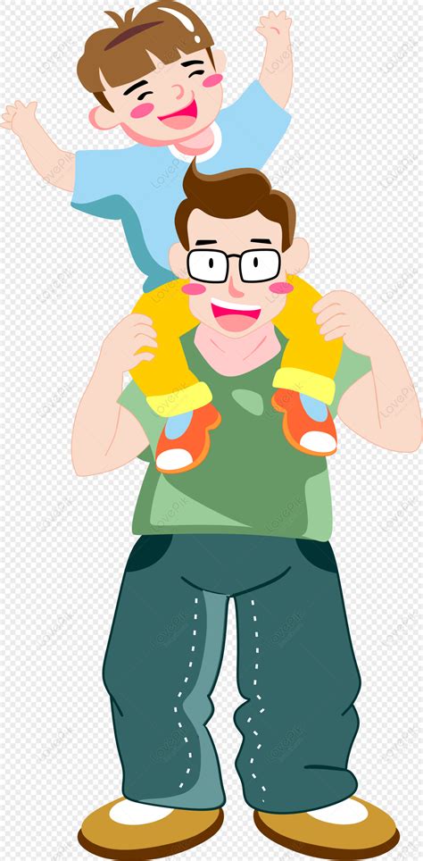 Lovepik صورة Cdr 401441762 Id الرسومات بحث صور الاب والابن