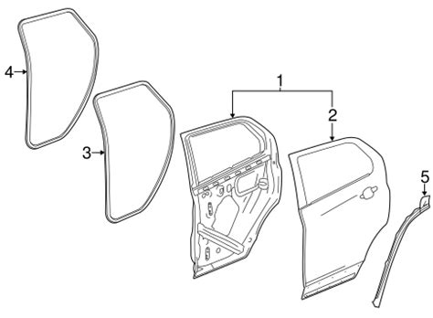 Door And Components For 2020 Gmc Terrain Gm Parts Center