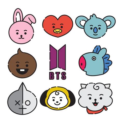 Bts Vector Art Icons And Graphics For Free Download