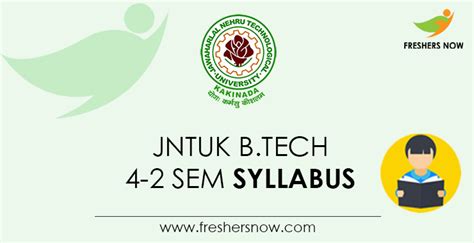 JNTUK B Tech 4 2 Sem Syllabus PDF R19 ECE EEE CSE ME Civil IT