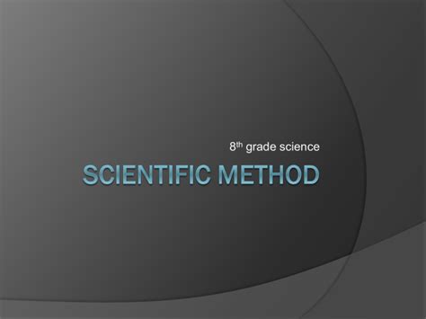 Scientific Method PowerPoint