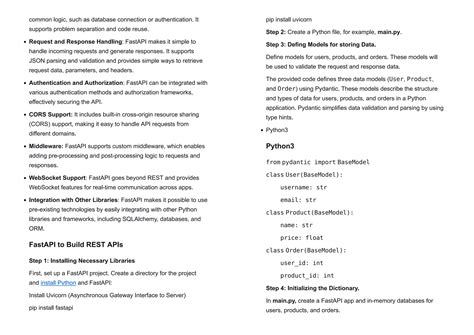 Fastapi Rest Architecture In Englishpdf