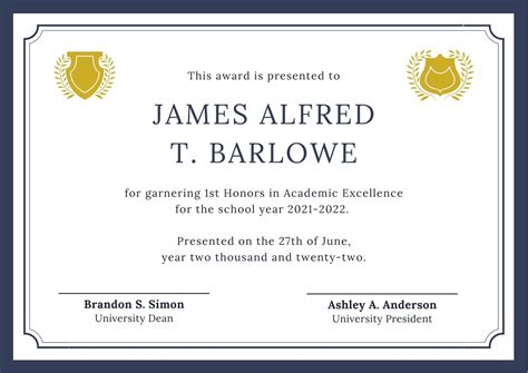 Free Printable Professional Certificate Template Templates Printable