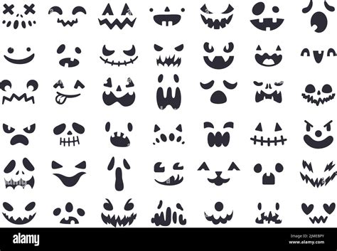 Scary Jack O Lantern Eyes Pattern