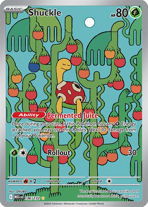 Shuckle Mega Evolution 136 Bulbastore