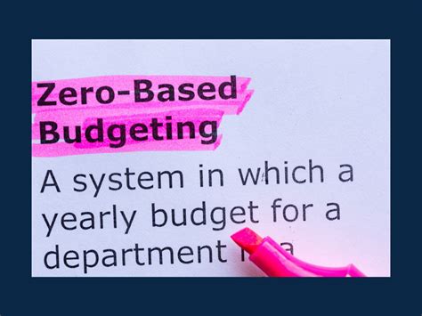 What Is Zero Based Budgeting Best Budgeting Techniques