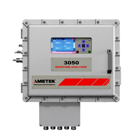 Ametek Process Instruments 3050 Moisture Analyzer Series Streat Control