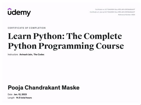 Pooja Maske On Linkedin Udemycourse