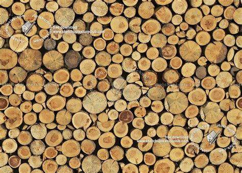 Logs Wood Interior Wall Paneling Texture Seamless 19685