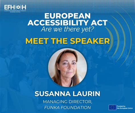 Looking Forward To This Event By European Federation Of Hard Of Hearing