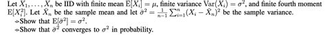 Solved Give An Example Of A Biased Estimator Which Has A