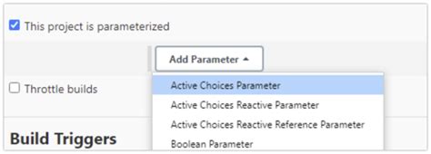 Jenkins Populate Choice Parameter From Shell Command Christophs 2 Cents