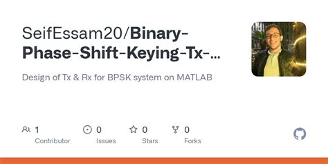 Github Seifessam20binary Phase Shift Keying Tx Rx Design Of Tx