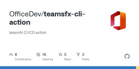 github officedev teamsfx cli action teasmfx ci cd action