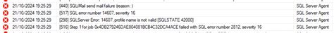 Configuring Database Mail For Sql Agent Notifications In Managed