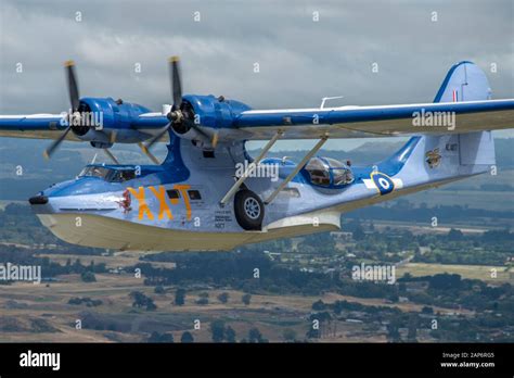 Wwii Consolidated Pby 5a Catalina In New Zealand Air Force Colours