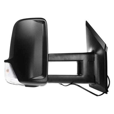 2007 2009 Dodge Sprinter 2500 Passenger Side Door Mirror Power Heated W Signal Lamp Extended Tow
