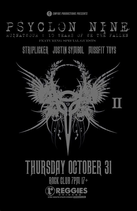 Psyclon Nine Reggies Chicago