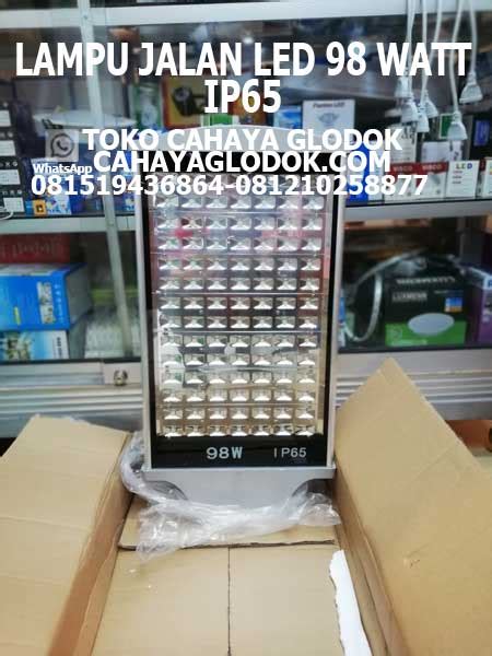 Jual Lampu PJU LED Watt IP Extra Terang Cahaya Glodok