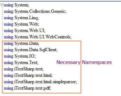Export Gridview To Excel Using Itextsharp Library