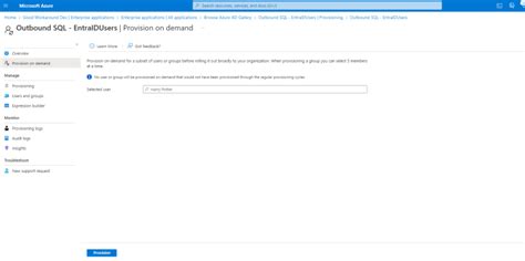 Populating A Sql Database Directly From Entra Id Using Ecma Connector