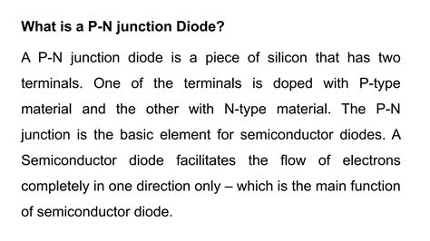 Pn Junction Iv Characteristics Fet Mosfet And Solar Cell Pptx