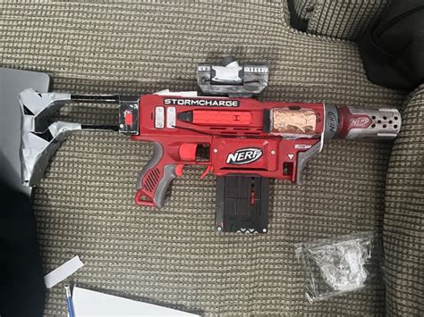 Heres My First Every Customized Nerf Blaster Im Really Proud Considering It Was My First