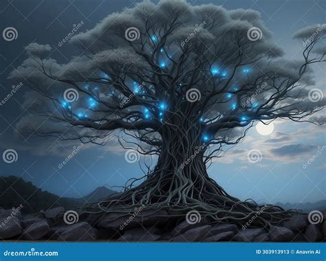 A Mesmerizing Scifi Tech Savvy Binary Tree Entity Ai Generated Stock A Mesmerizing Scifi Tech Savvy Binary Tree Entity Ai Generated Stock