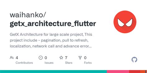 Github Waihankogetxarchitectureflutter Getx Architecture For Large Scale Project This