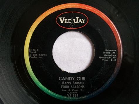 The Four Seasons Candy Girl Lyrics At Robert Mosher Blog