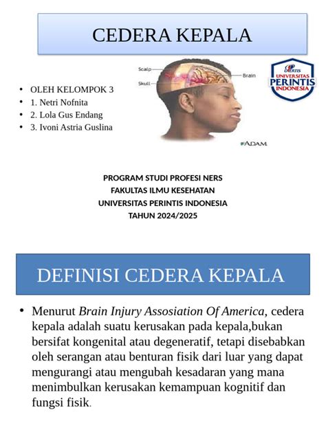 Ppt Cedera Kepala Pdf