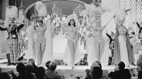 Bbc The Folies Bergere Showgirls Performing At The Tropicana Hotel In