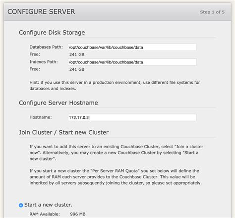 Couchbase Cluster Using Docker Compose