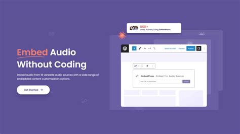 Embed Audio Embedpress Embedding Features