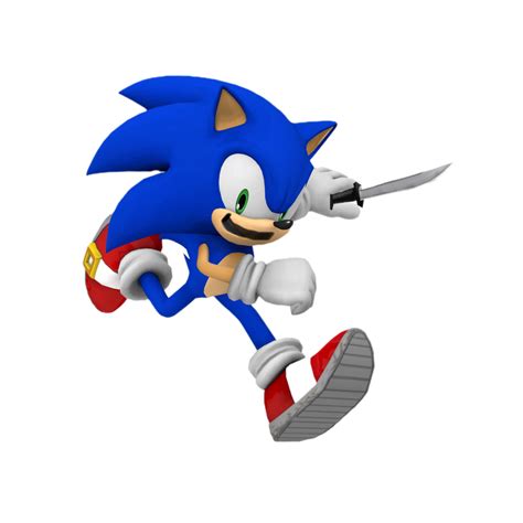 Sonic The Psycho Running Render By Shadowxcode On Deviantart