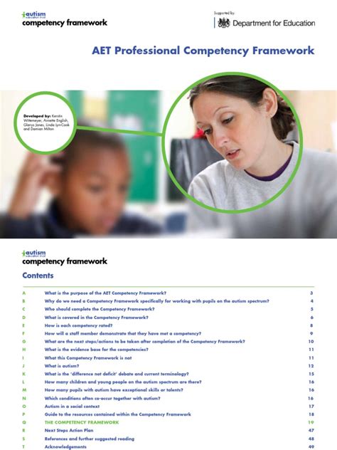 Aet Professional Competency Framework Distributed Pdf Autism Autism Spectrum Aet Professional Competency Framework Distributed Pdf Autism Autism Spectrum