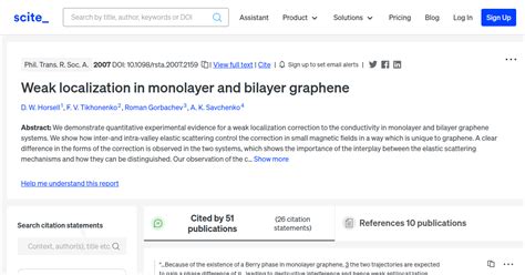 Weak Localization In Monolayer And Bilayer Graphene Scite Report