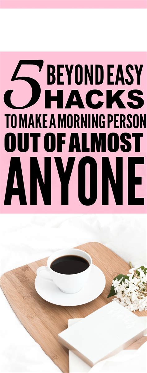 5 Time Saving Hacks For A Productive Morning