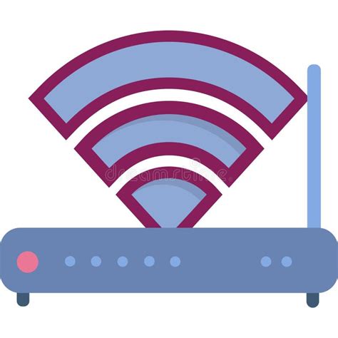 Wifi Router Vector Wireless Internet Modem Icon Stock Vector Illustration Of Network Connect