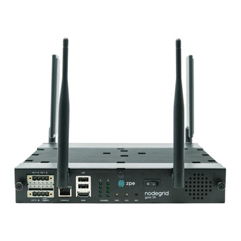 Zpe Nodegrid Gate Sr Quick Start Manual Pdf Download Manualslib