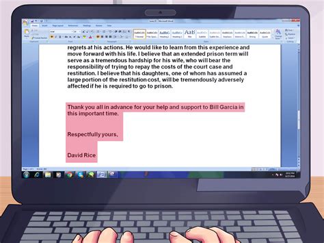 How To Write A Letter To A Judge Steps With Pictures