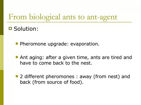 Ant Colony Algorithm Ppt
