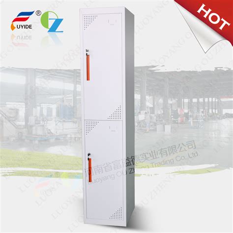 Easy Assemble Kd 2 Door Metal Sports Cabinet Office Clothing Lockers