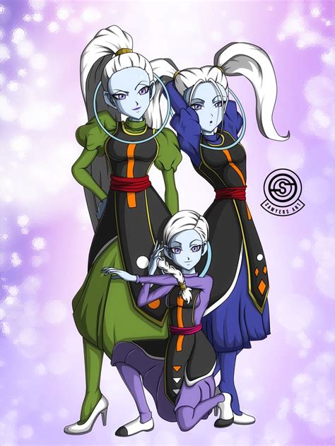Dragon Ball Super Vados X Kusu X Marcarita By Mrsawyer10 On