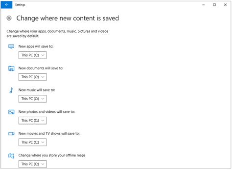 Change Default Save Location In Windows Have A Try MiniTool Partition Wizard