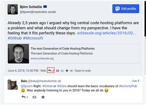 Reply Count Not Correct · Issue 8711 · Mastodonmastodon · Github